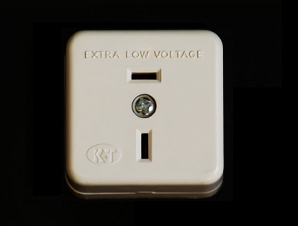 2 PIN 'T' TYPE SURFACE SOCKET 15A - Allvolts Power Solutions Pty Ltd