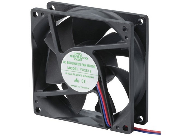 80mm 12V Sleeve Bearing Fan - Allvolts