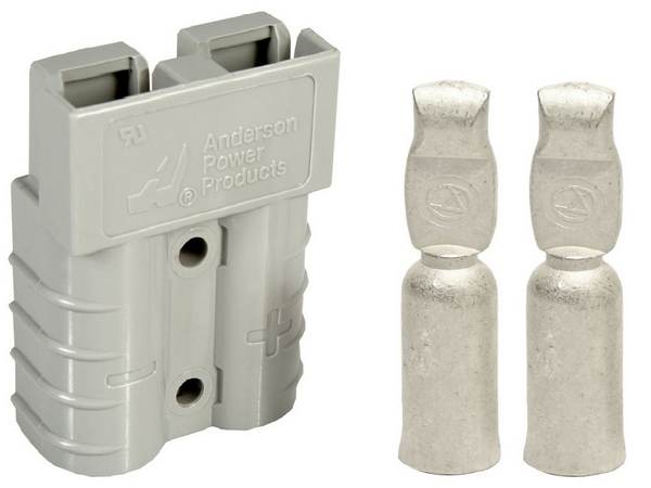 50A Grey Anderson Plug - Allvolts