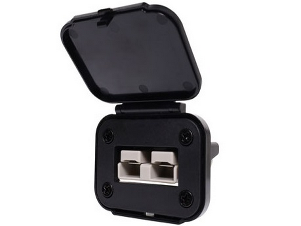 50A Panel Mount Anderson Plug With Cover - Allvolts