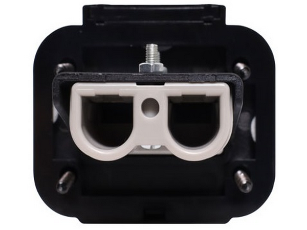 50A Panel Mount Anderson Plug With Cover - Allvolts