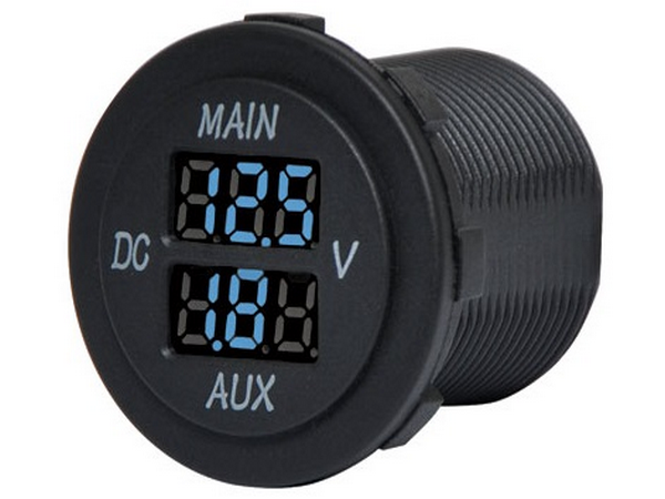 Digital Volt Meter Panel Mount 12/24VDC - Allvolts
