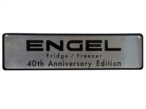 Engel 40th Anniversary Lid Handle Sticker