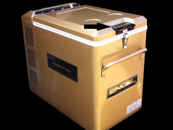 Engel 50th Anniversary Lid Handle Sticker