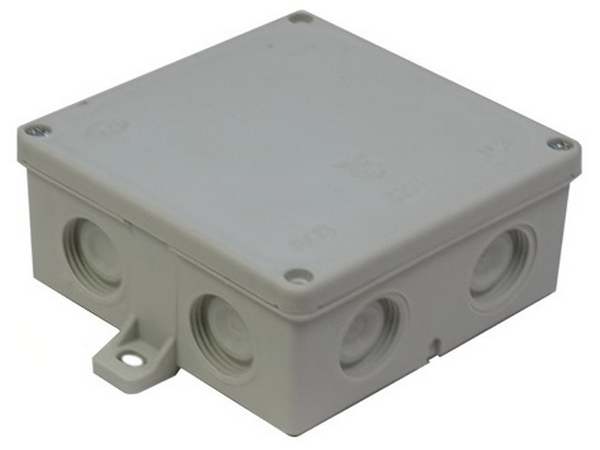 JUNCTION BOX IP54 80X80X40MM W/PROOF - Allvolts Power Solutions Pty Ltd