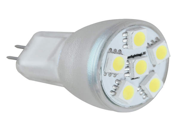 LED MR8 GLOBE COOL WHITE 12V 0.8W - Allvolts Power Solutions Pty Ltd