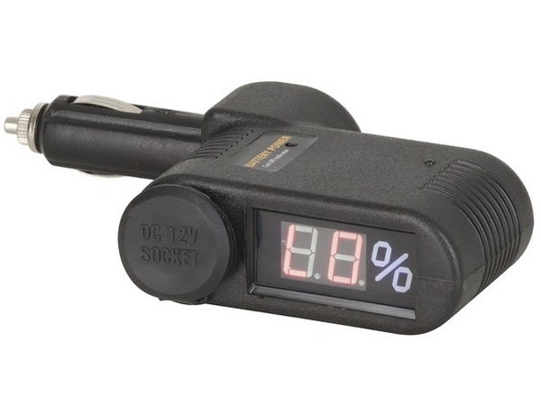 LOW VOLTAGE CUTOUT+METER 12V 8A - Allvolts Power Solutions Pty Ltd