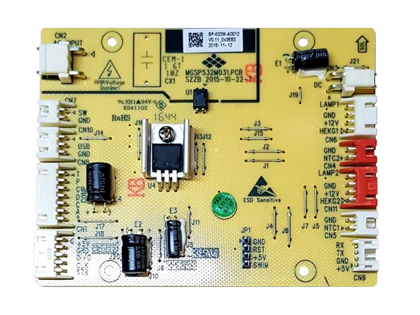 CFX/CFXW 75DZ/CFX95DZ Lower Main Board