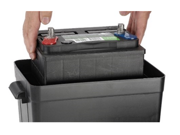 PLASTIC BATTERY BOX MEDIUM HIGH OEX - Allvolts Power Solutions Pty Ltd