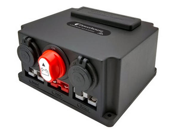 12/24V Power Distribution Hub with Isolator + Allvolts