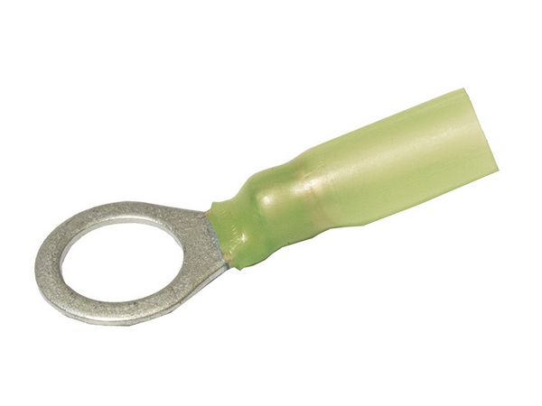 Waterproof Yellow 8.5mm Eye Crimp Terminals